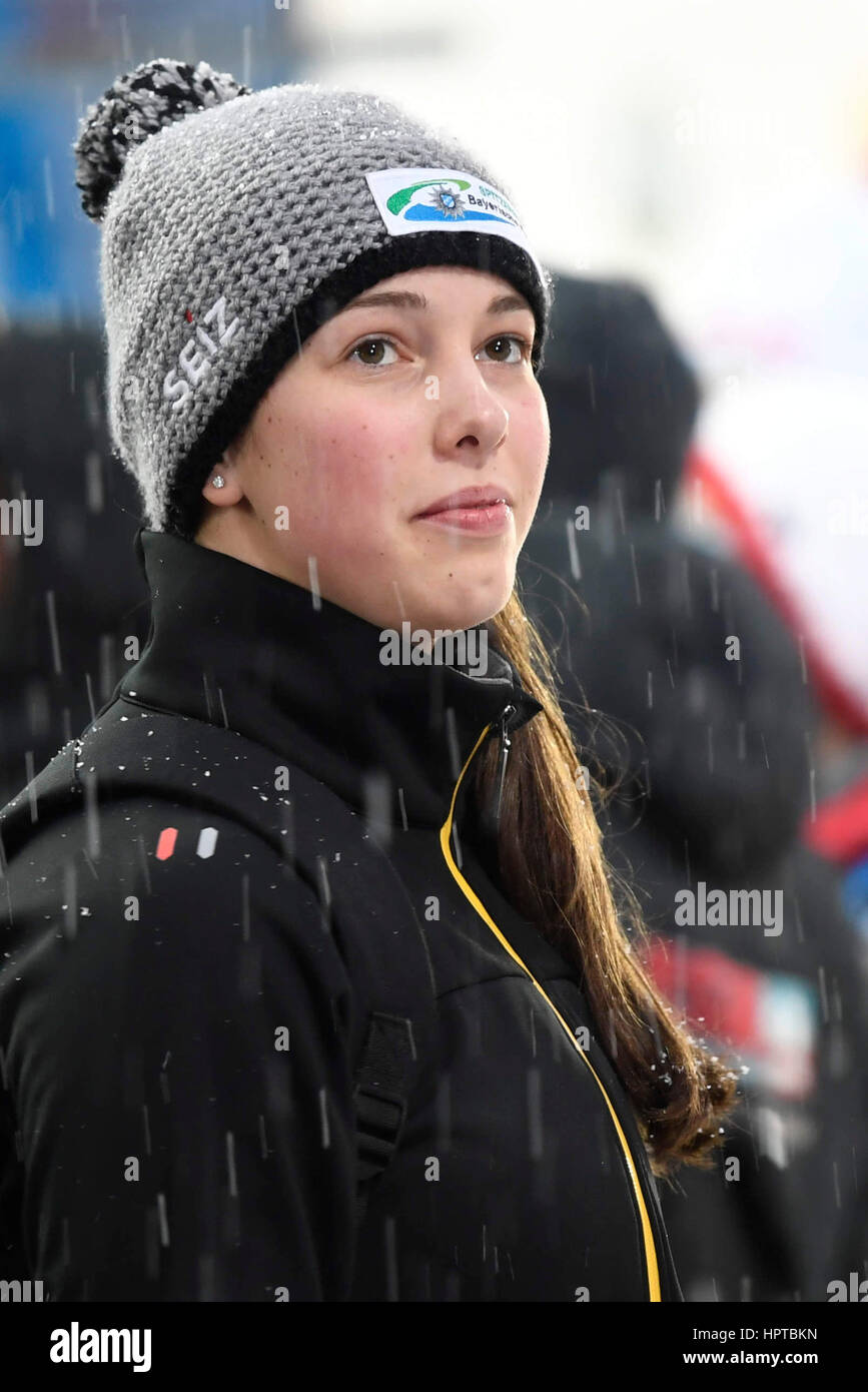 Koenigssee, Deutschland. 24th Feb, 2017. Deutsche Post Eisarena ...