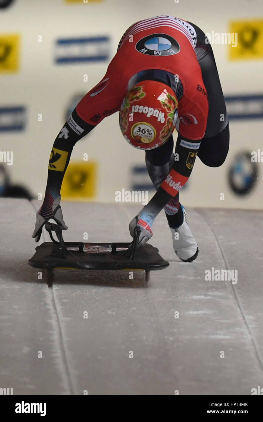Koenigssee, Deutschland. 24th Feb, 2017. Deutsche Post Eisarena ...