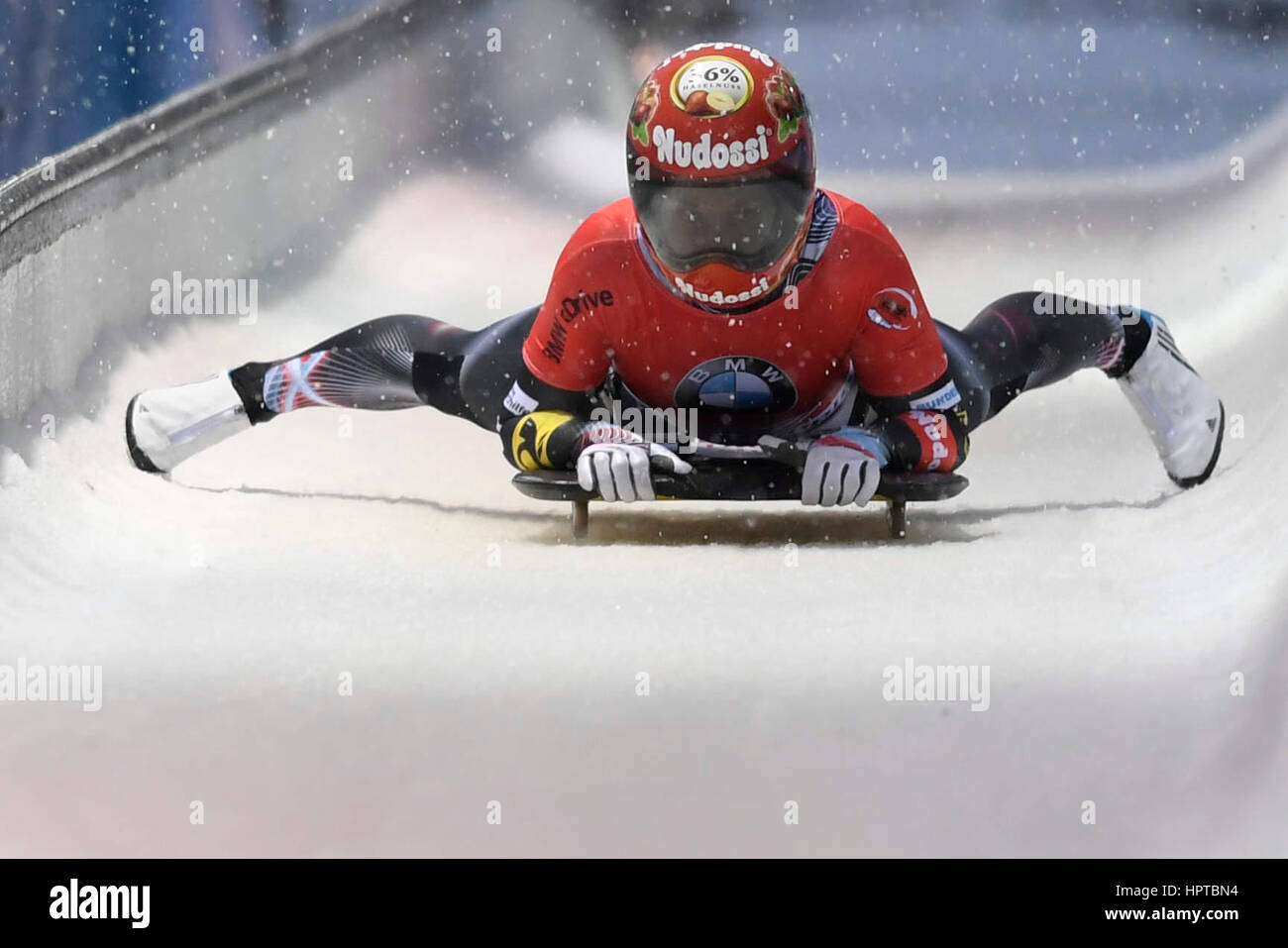 Koenigssee, Deutschland. 24th Feb, 2017. Deutsche Post Eisarena ...