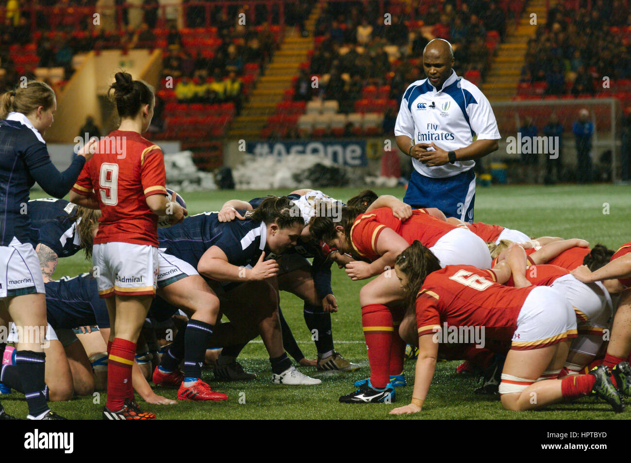 Women scrum hi-res stock photography and images - Alamy