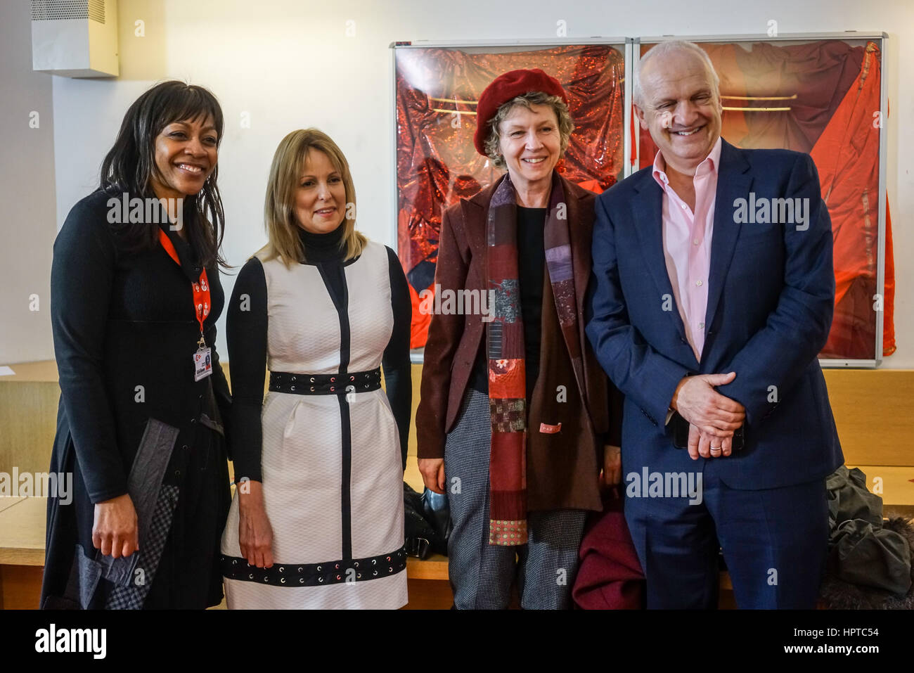 Professor John Raftery vice-chancellor from (Cass) attends the Project ...