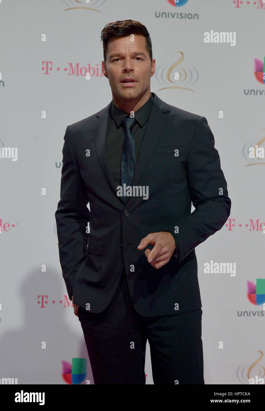 MIAMI, FL - FEBRUARY 23: Ricky Martin attends Univision's 29th Edition ...