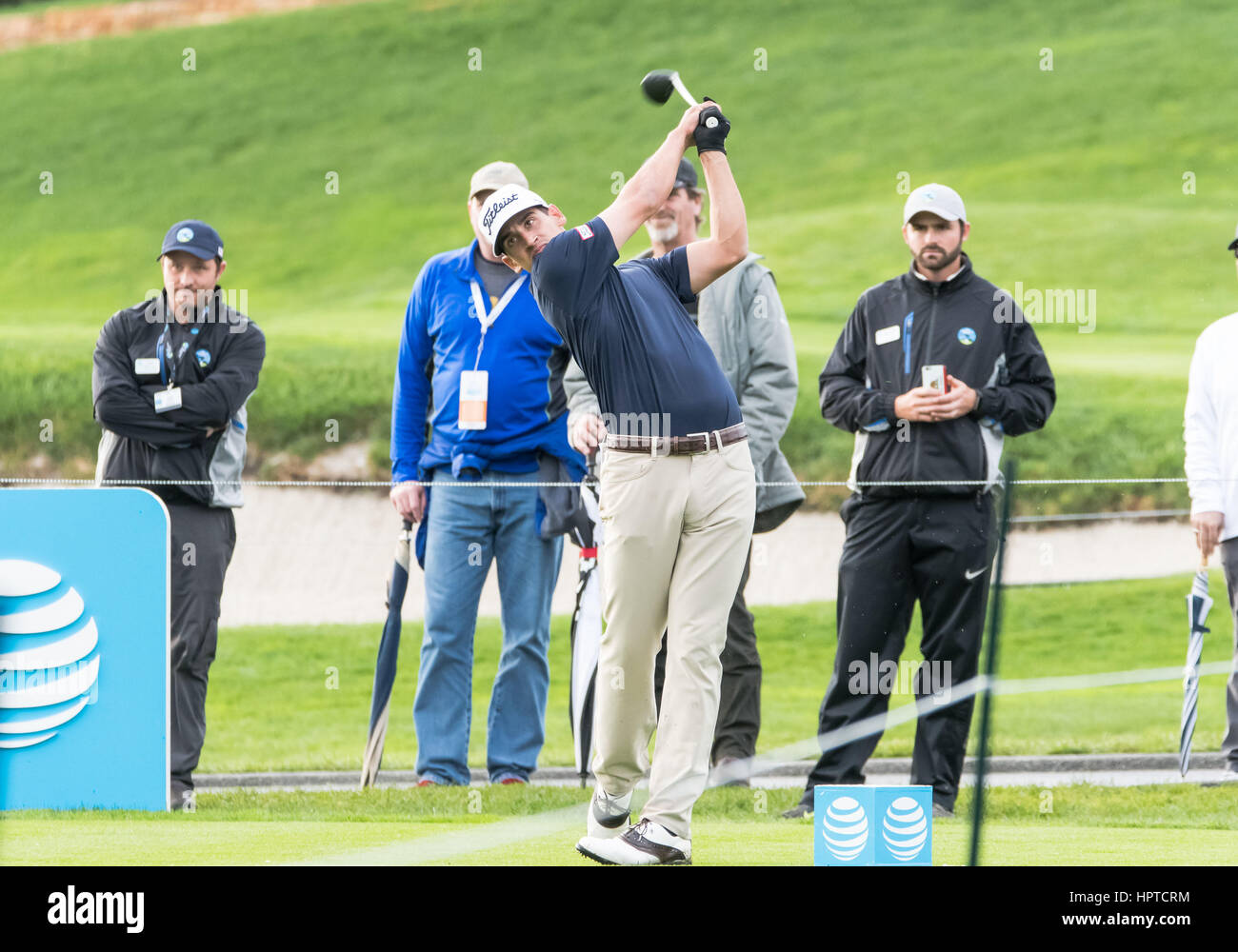 February 10th 2017, Pebble Beach, California, USA; Dominic Bozzelli ...