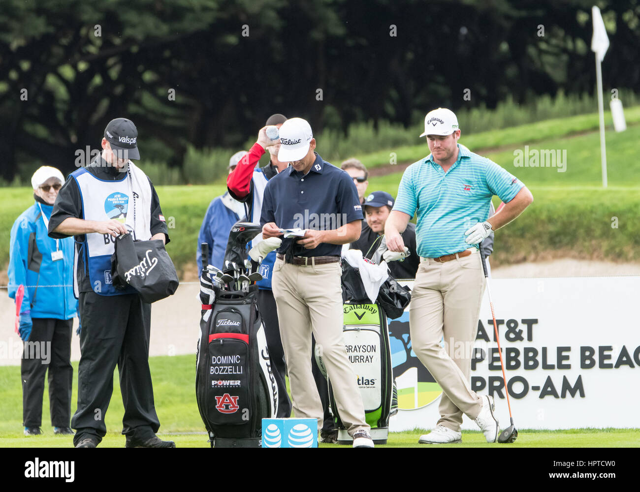 February 10th 2017, Pebble Beach, California, USA; Dominic Bozzelli and ...