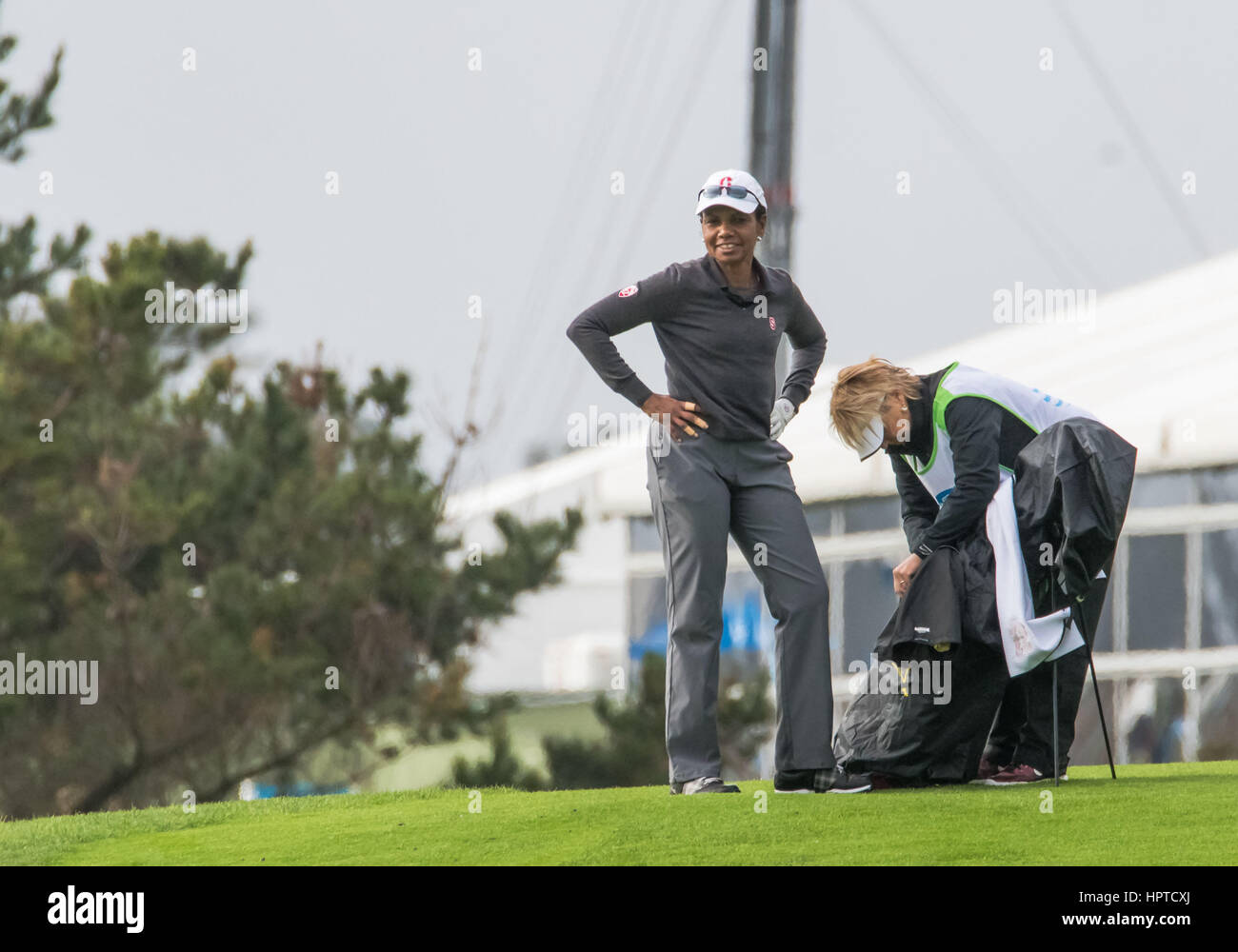 February 10th 2017, Pebble Beach, California, USA; Condoleezza Rice ...
