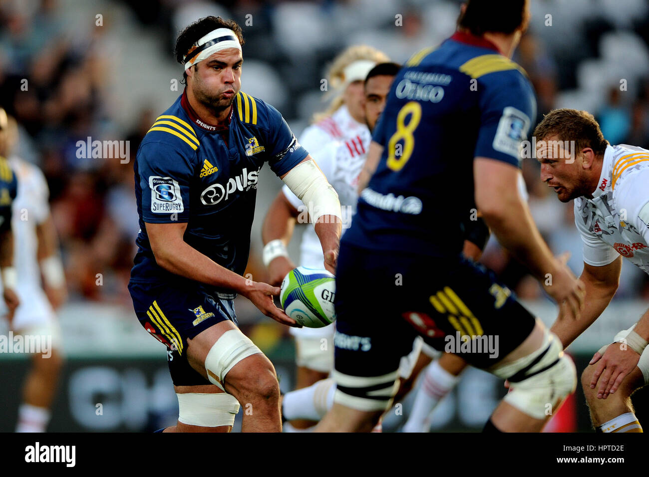 February 24th 2017, Dunedin, New Zealand; Tom Franklin of the ...