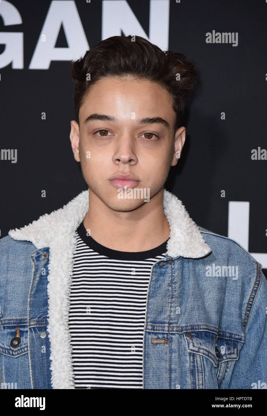New York, NY, USA. 24th Feb, 2017. Jayson Genao at arrivals for LOGAN ...