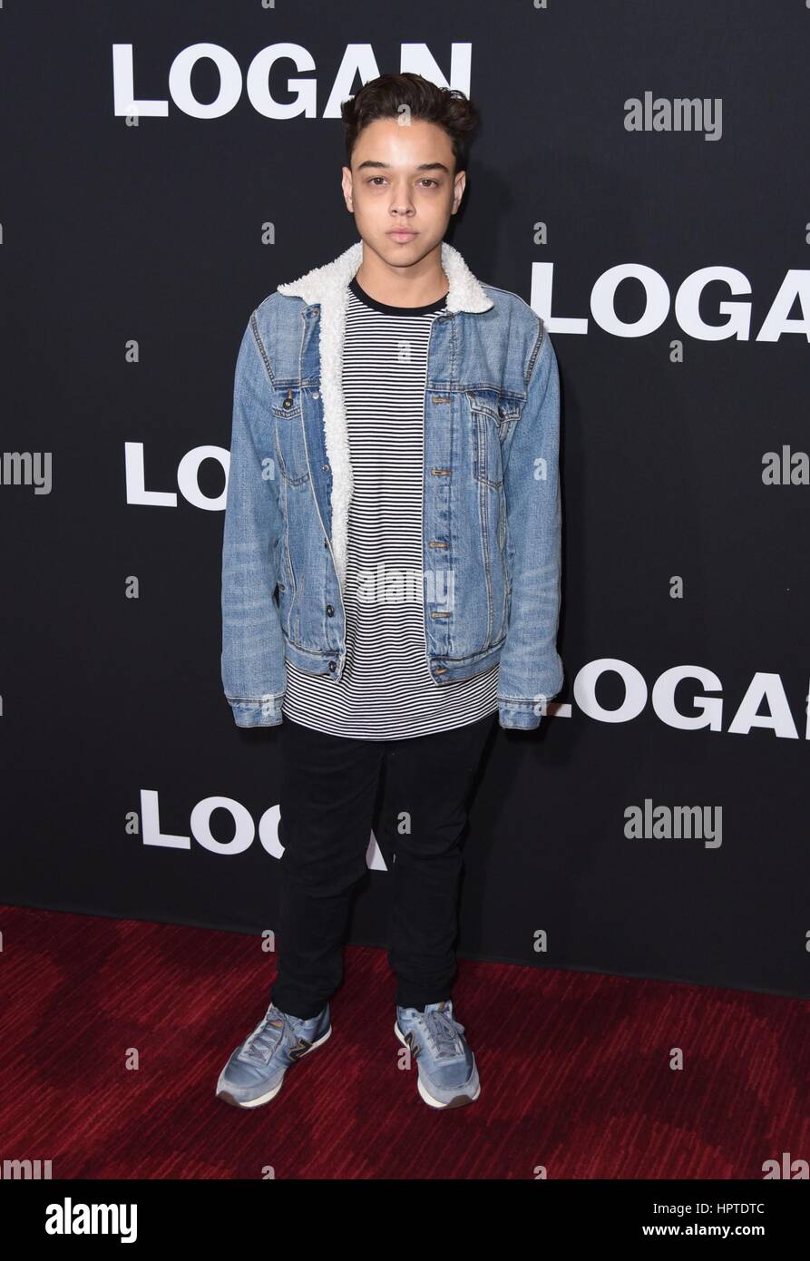 New York, NY, USA. 24th Feb, 2017. Jayson Genao at arrivals for LOGAN ...