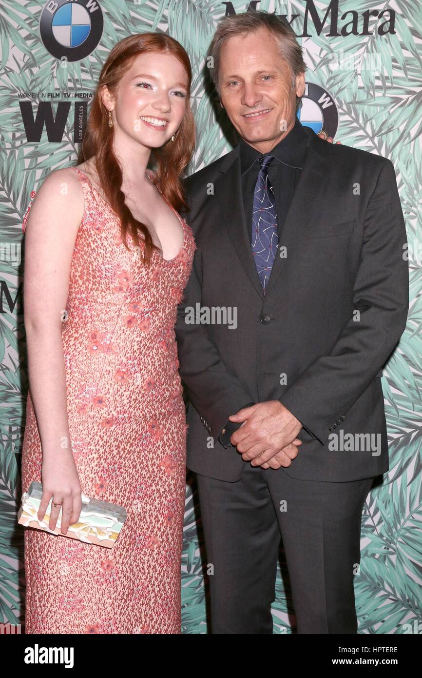 Los Angeles, CA, USA. 24th Feb, 2017. Annalise Basso, Viggo Mortensen ...