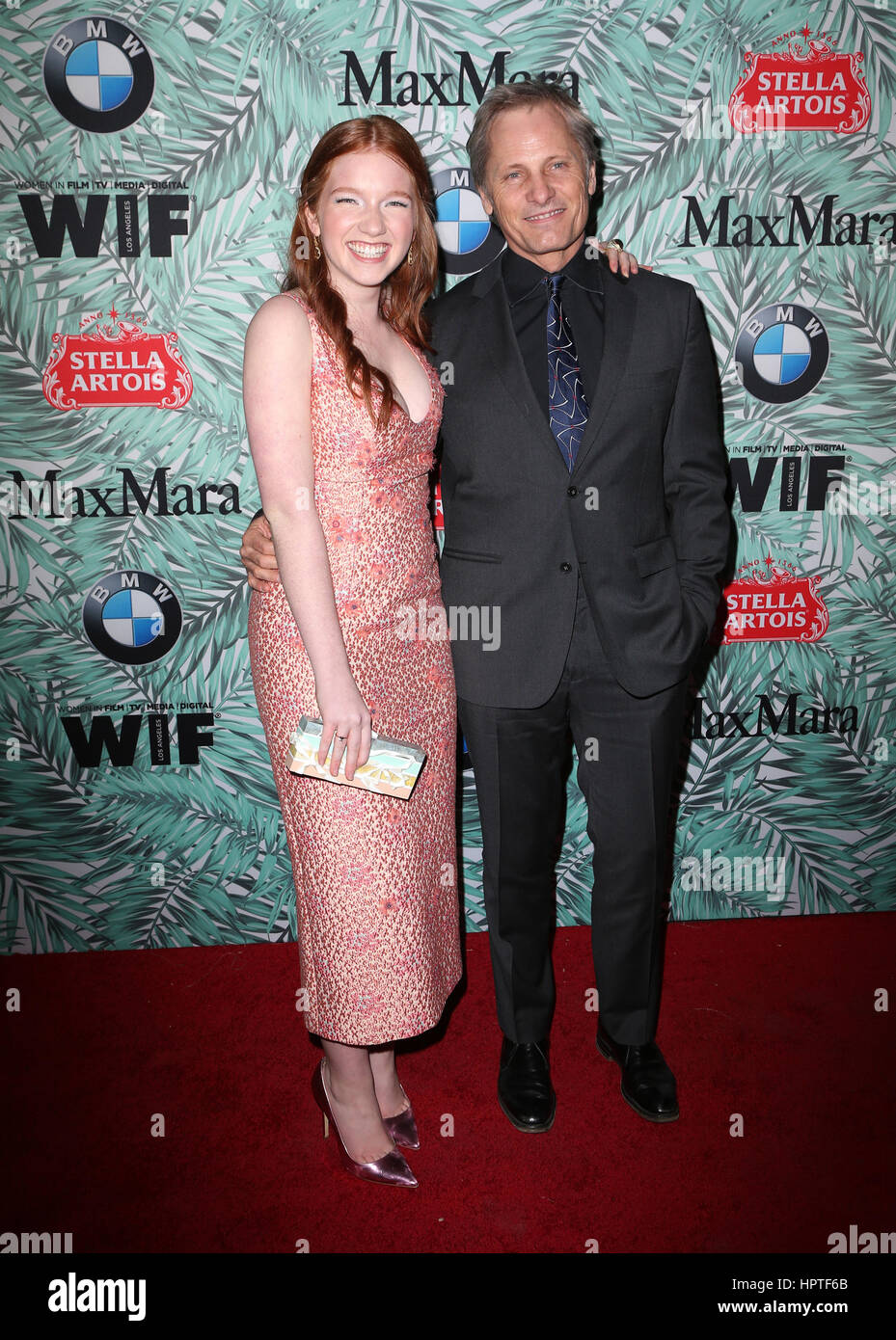 West Hollywood, CA. 24th Feb, 2017. Annalise Basso, Viggo Mortensen At ...