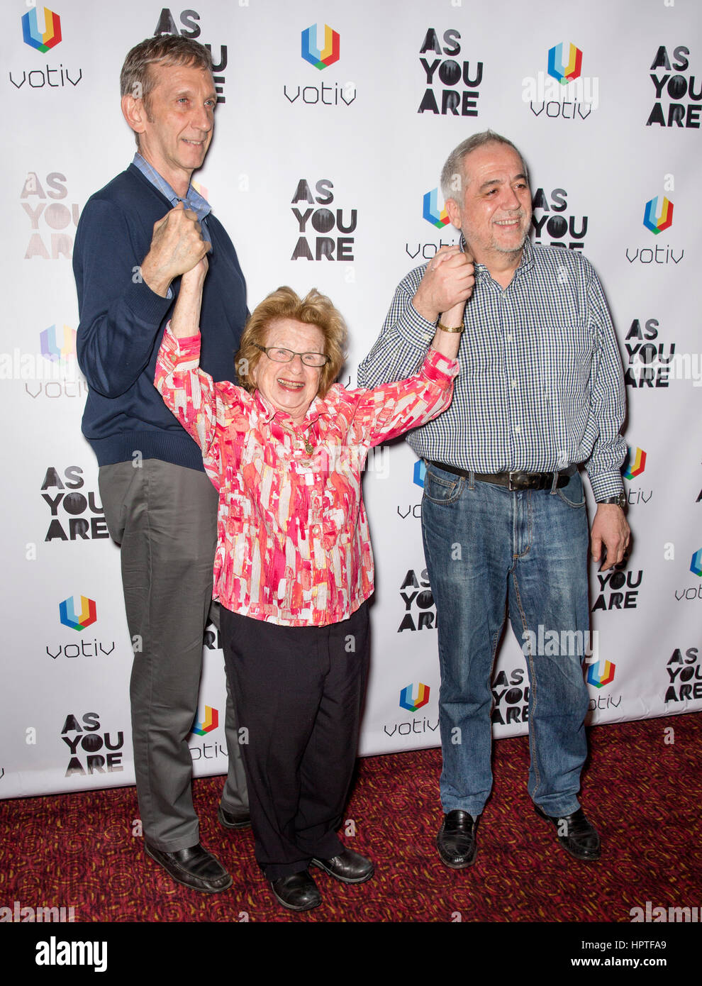 NEW YORK, NY - FEBRUARY 24, 2017: Dr. Ruth Westheimer attends 'As You ...