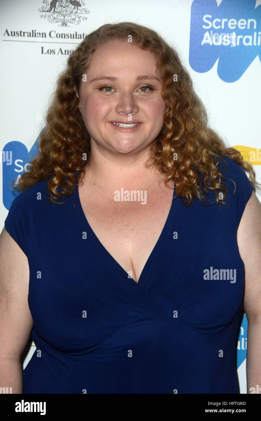 Los Angeles, Ca, USA. 24th Feb, 2017. Danielle Macdonald at the Screen ...