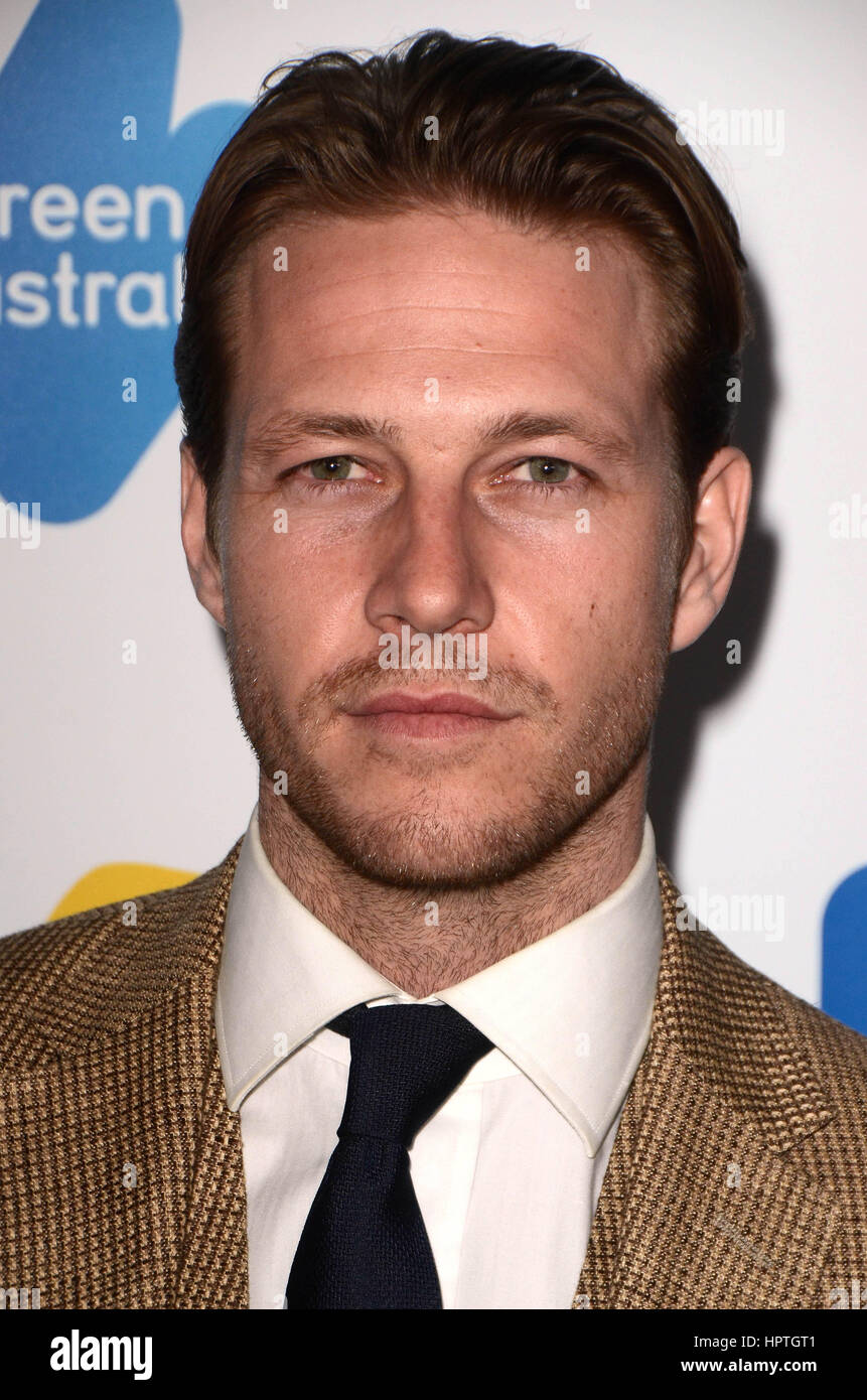 Los Angeles, Ca, USA. 24th Feb, 2017. Luke Bracey at the Screen ...