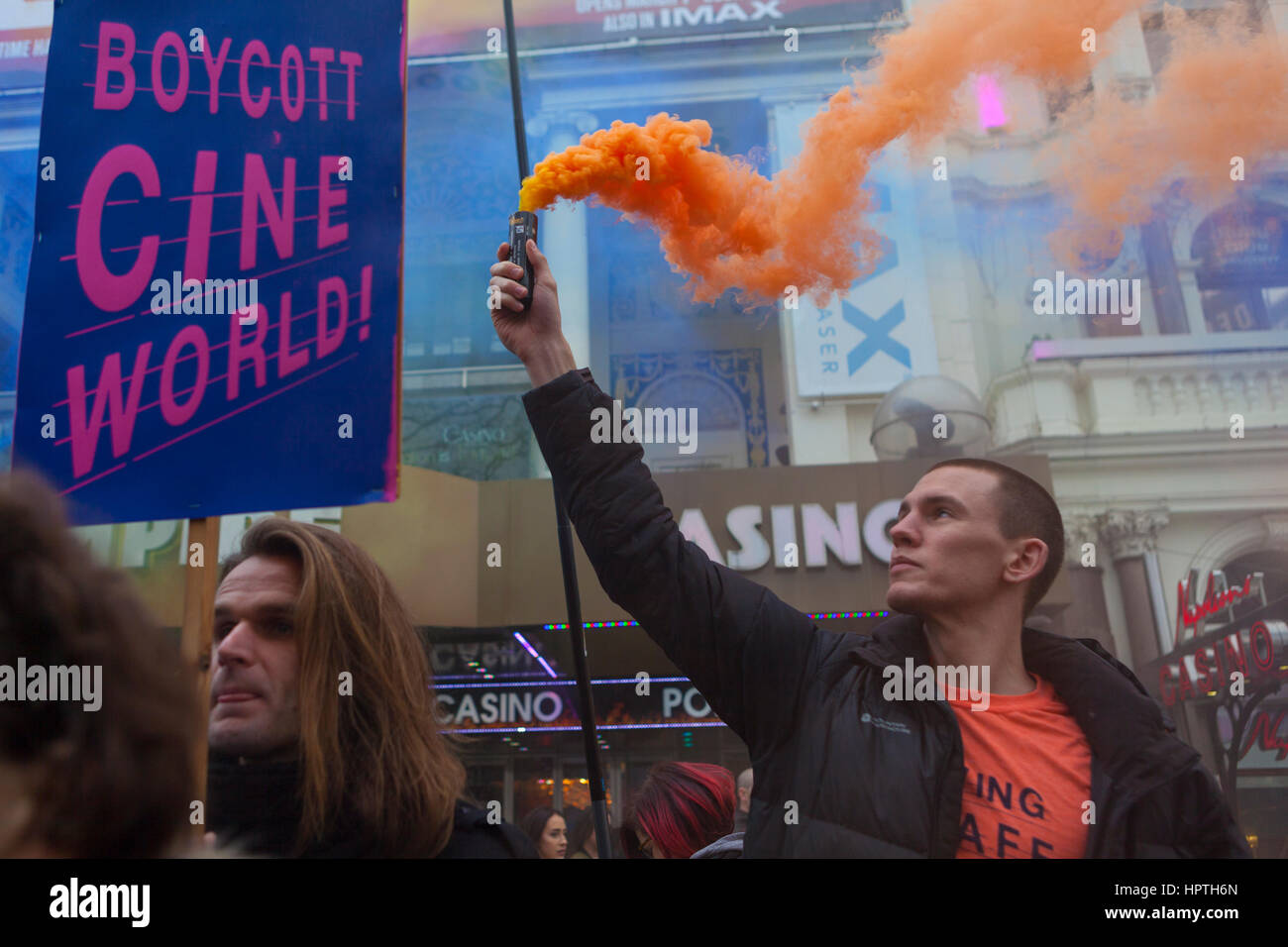 Cineworld cinema uk employee hi-res stock photography and images - Alamy