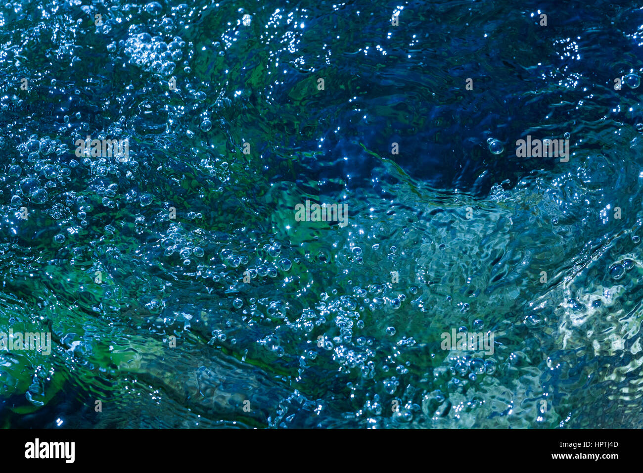 Water surface of River Isar Stock Photo - Alamy