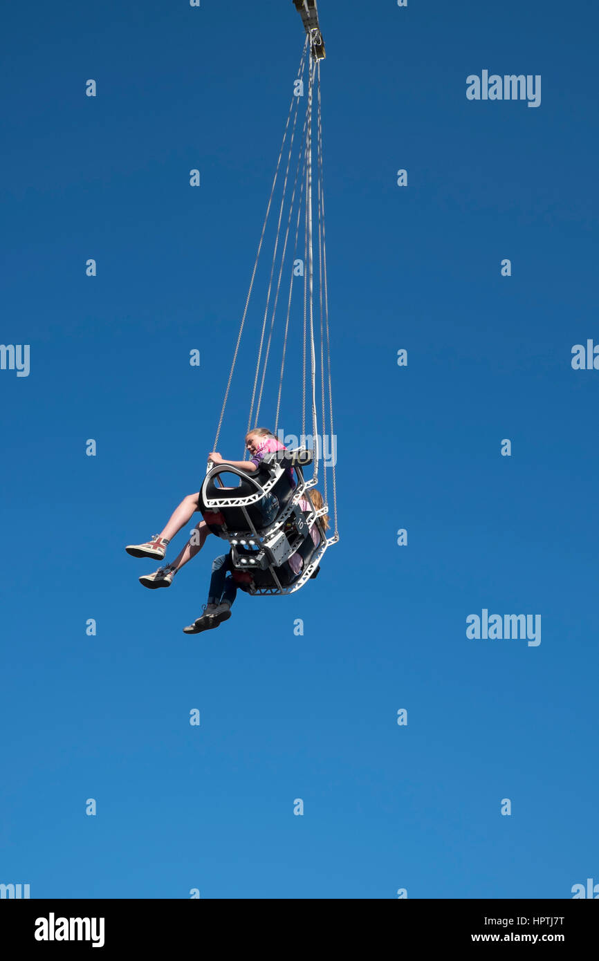 Spinning swing child hi-res stock photography and images - Alamy