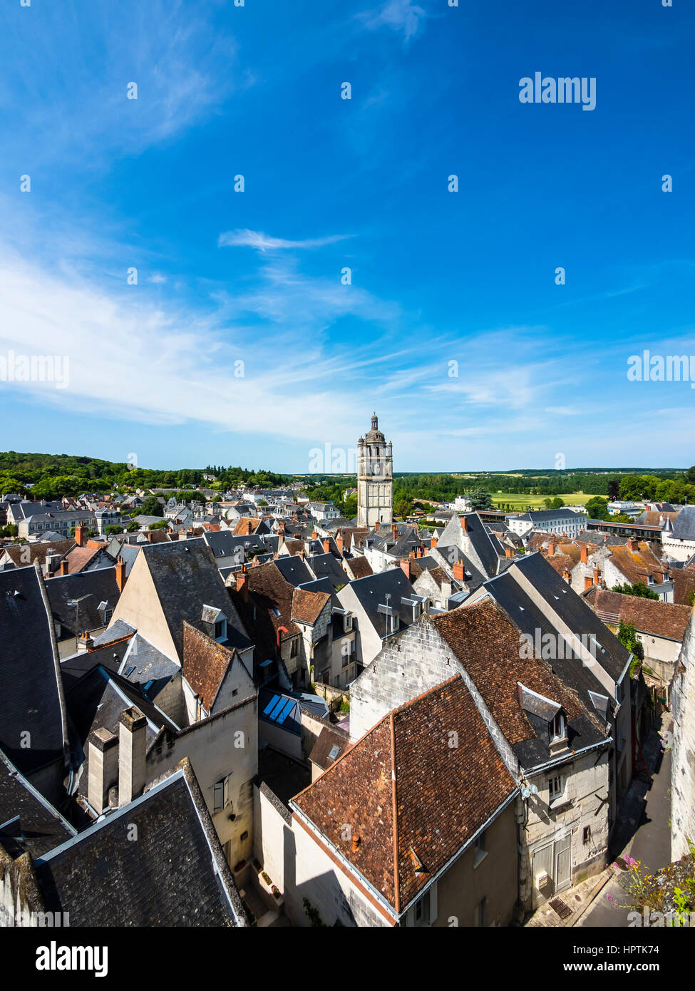 France, Loches, townscape Stock Photo - Alamy