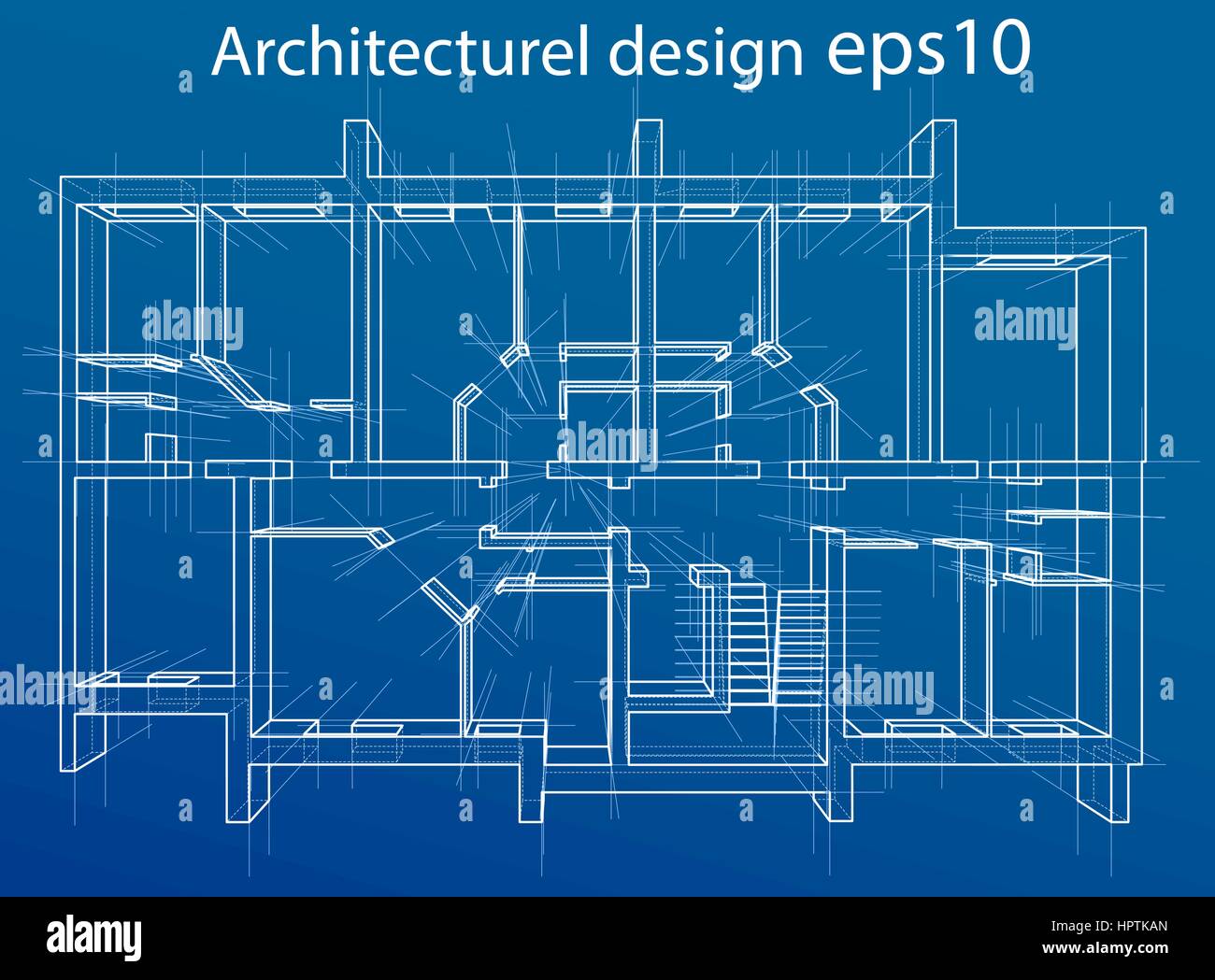 Model floor of apartment block. Vector Stock Vector Image & Art - Alamy