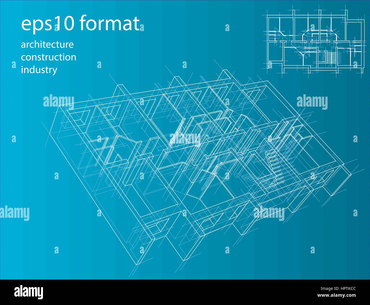 Model floor of apartment block. Vector Stock Vector Image & Art - Alamy
