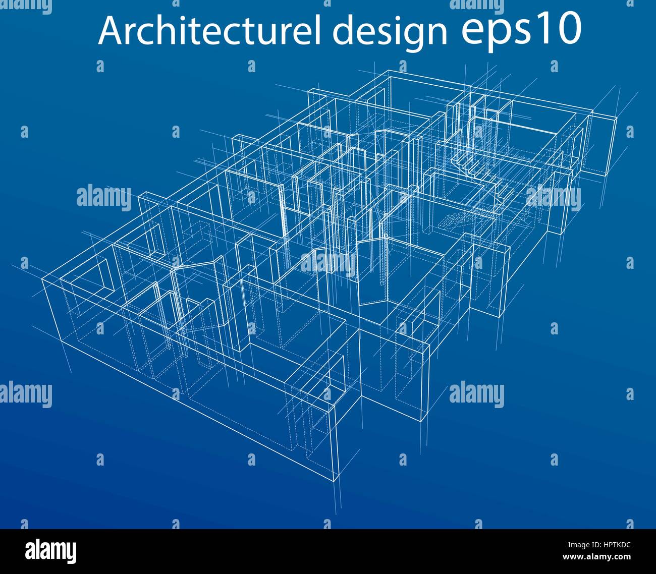 Model floor of apartment block. Vector Stock Vector Image & Art - Alamy