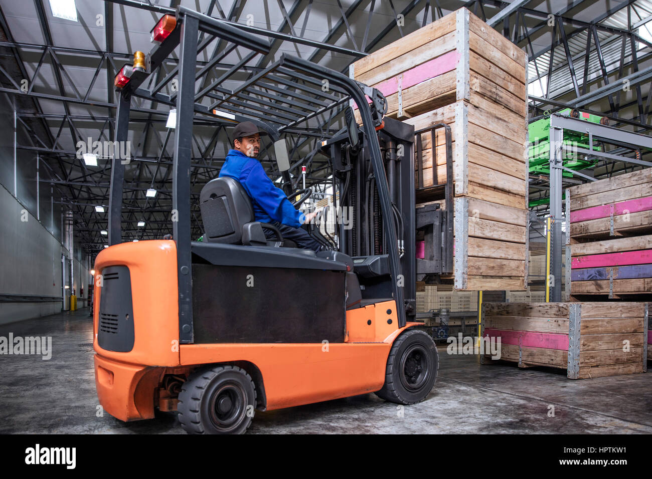 Warehouse forklift africa hi-res stock photography and images - Alamy