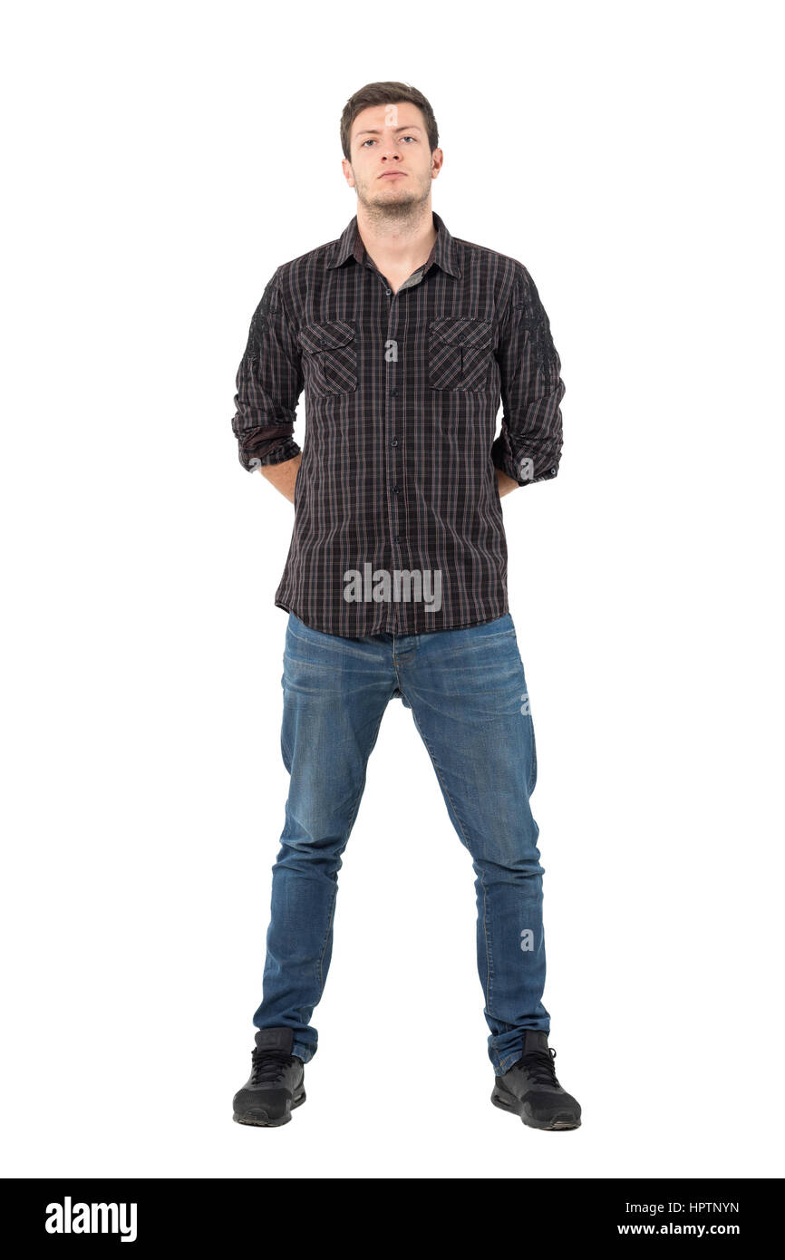 Suspicious man back Cut Out Stock Images & Pictures - Alamy