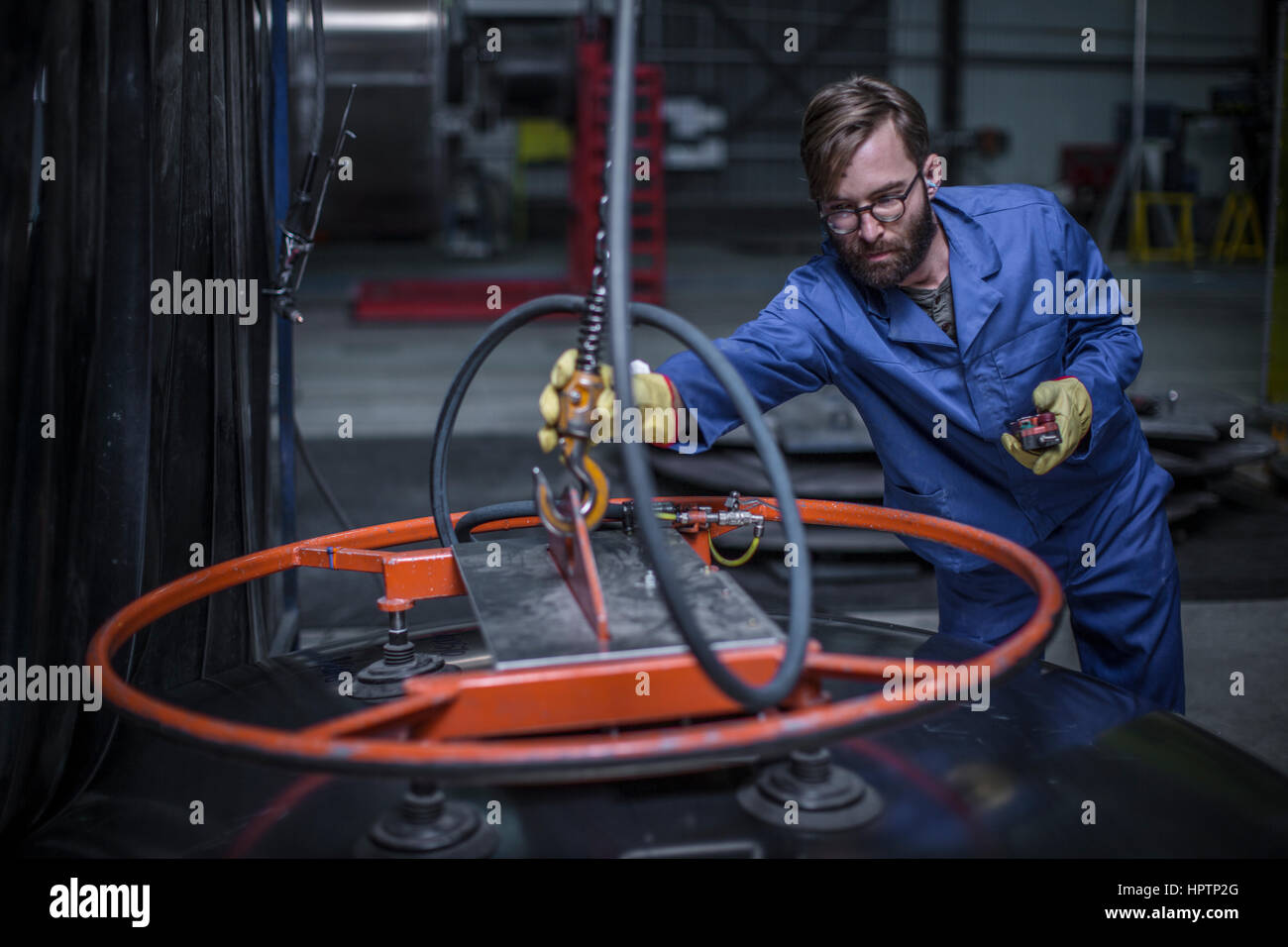 Steel hook hi-res stock photography and images - Alamy