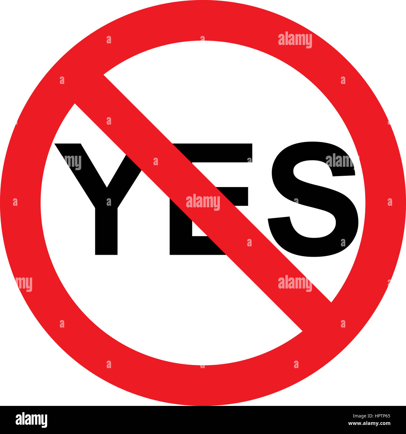 No positivity allowed sign Stock Photo - Alamy