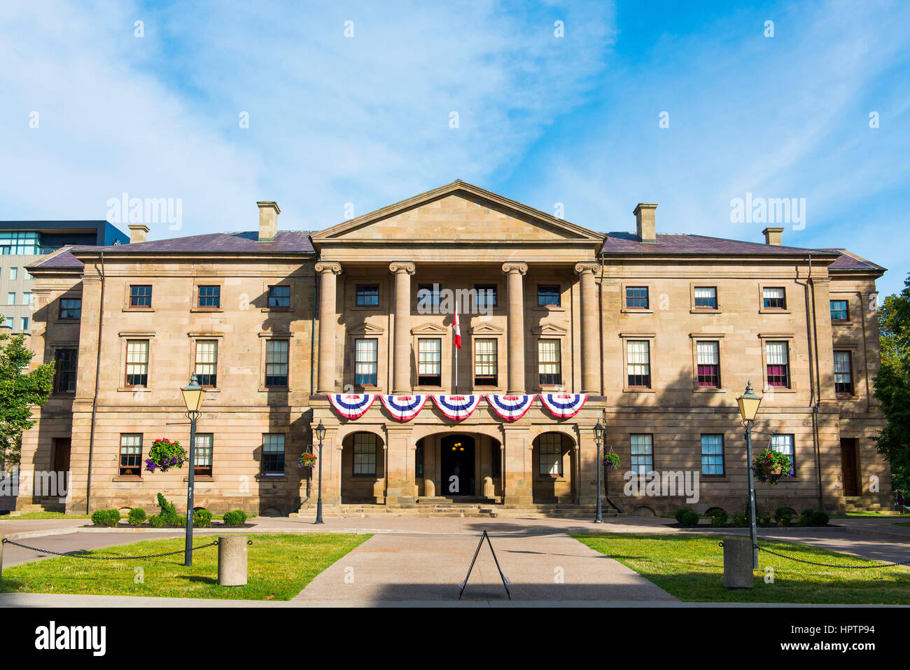 Historic government building Province House of 1847, Charlottetown ...