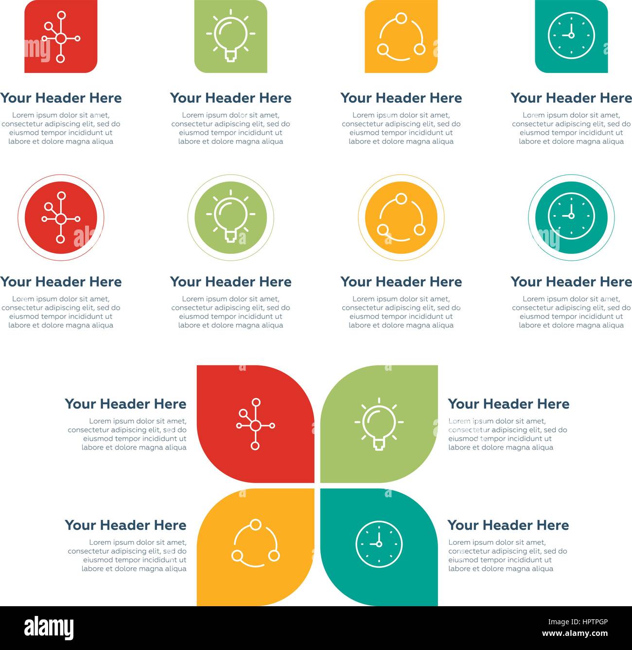 Infographic elements. Features Stock Vector Image & Art - Alamy