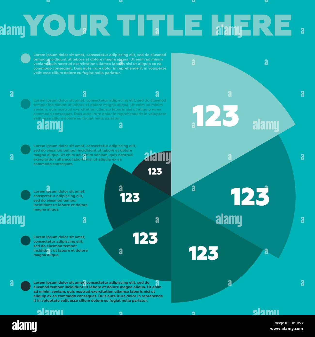 Infographics elements. Pie chart Stock Vector Image & Art - Alamy
