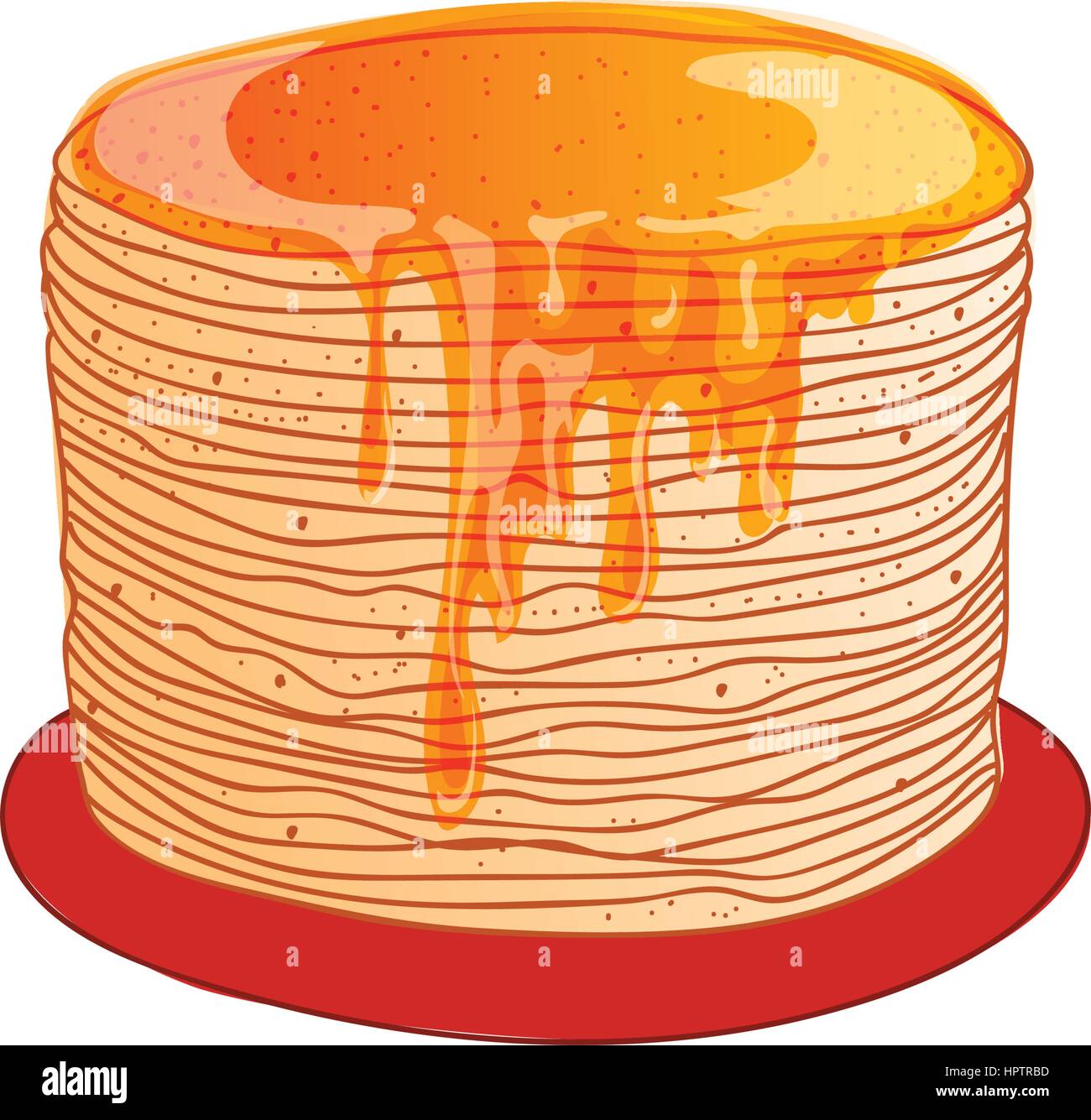 Blini vector vectors hi-res stock photography and images - Alamy