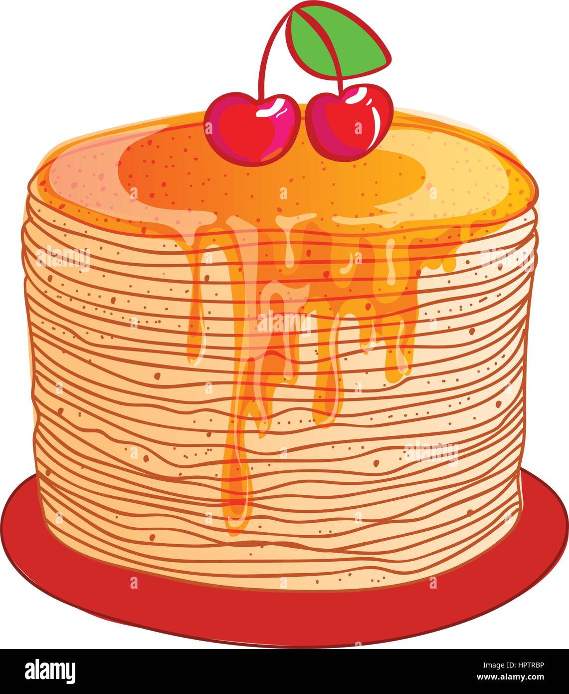 Blini vector vectors hi-res stock photography and images - Alamy