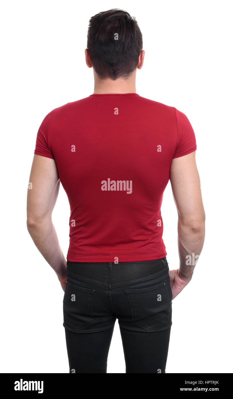 Male fitness model bodybuilder back hi-res stock photography and images ...