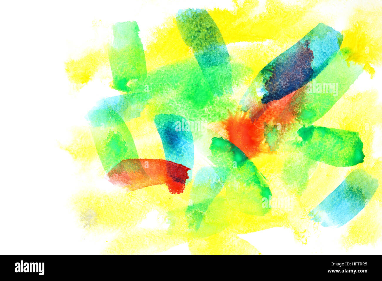 Variegated abstract watercolor background with copyspace Stock Photo ...