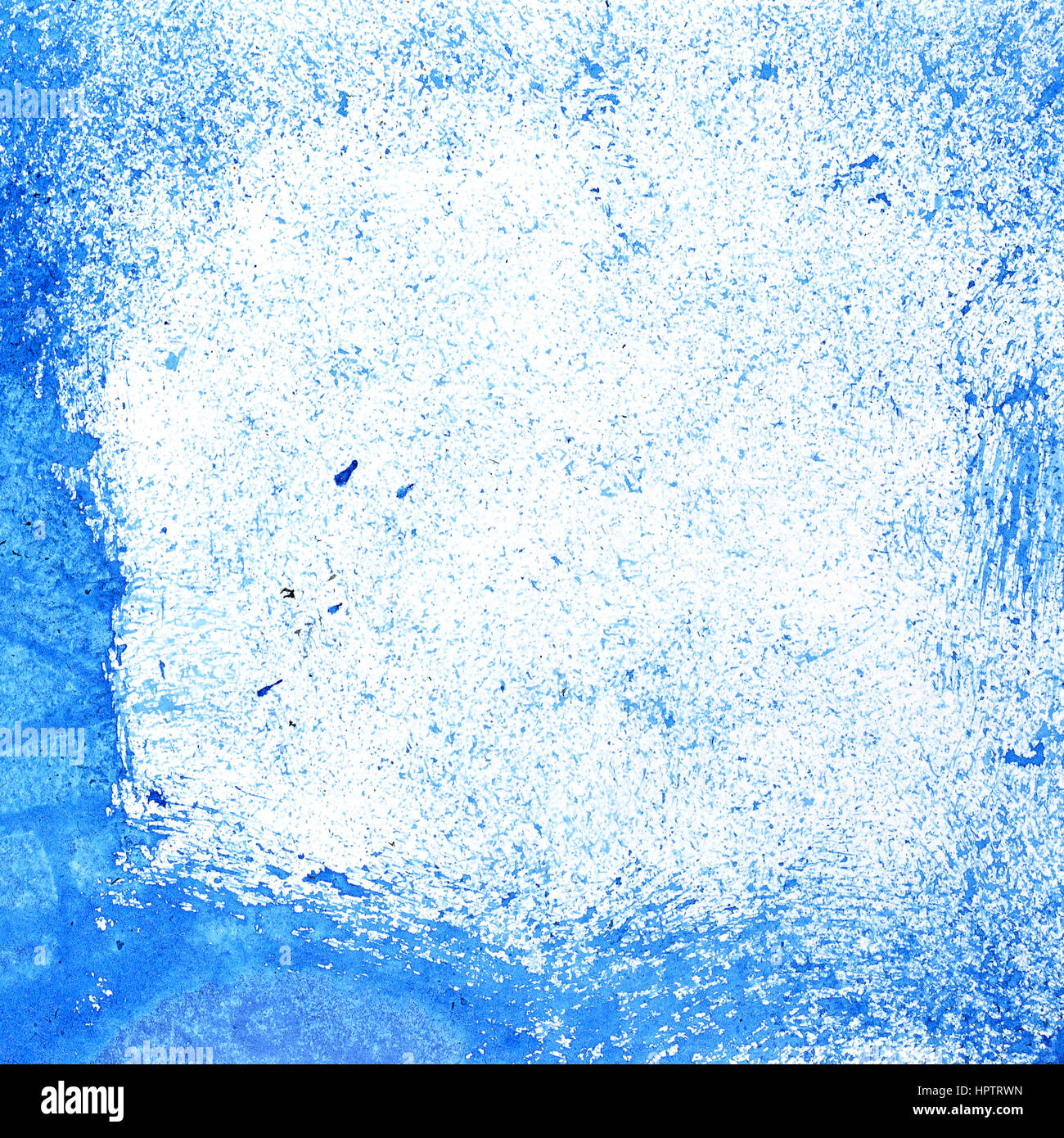 Abstract background with blue ink dots Stock Photo - Alamy