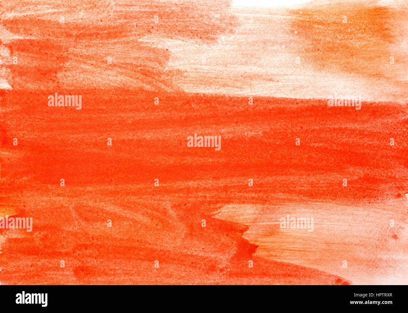 Red abstract watercolor background with line at its centre - space for ...