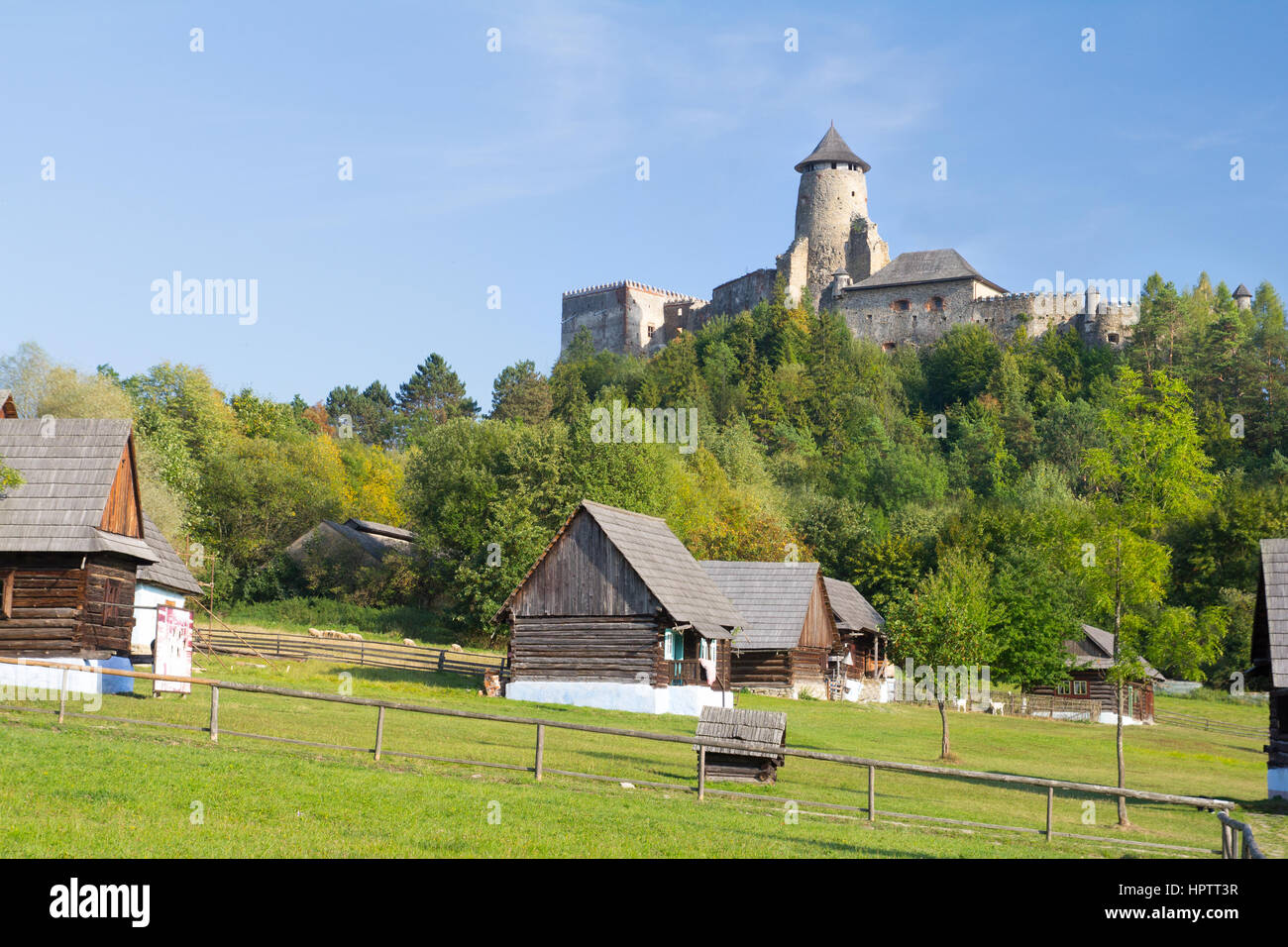 Village under trees hi-res stock photography and images - Alamy