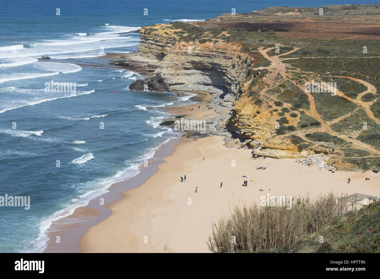 sand beach aerial view Stock Photo - Alamy