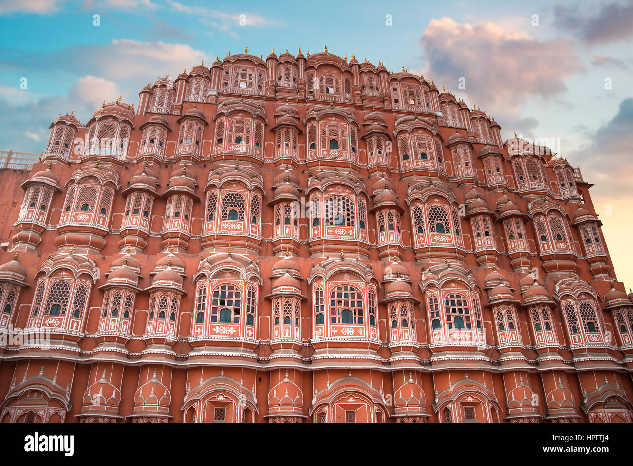 Hawa Mahal - a five-tier harem wing of the palace complex of the ...