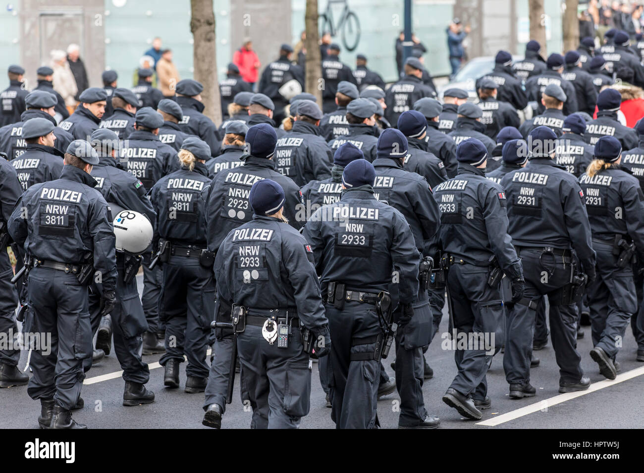 German Riot Police
