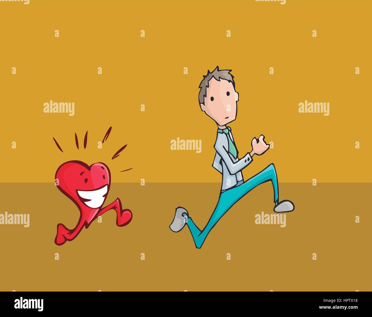 Person escaping Stock Vector Images - Alamy