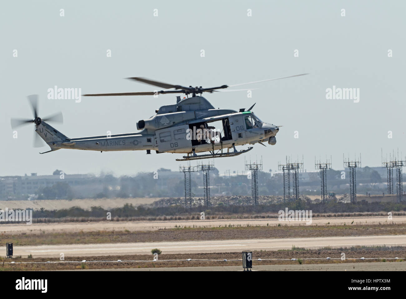 Huey helicopter engine hi-res stock photography and images - Alamy