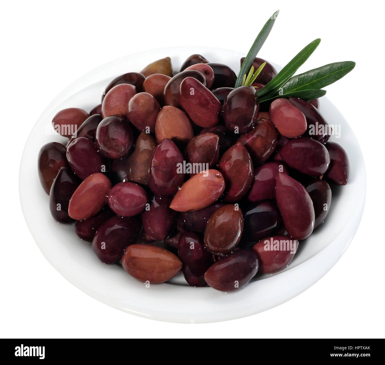 Calamata Olives(+clipping path Stock Photo - Alamy