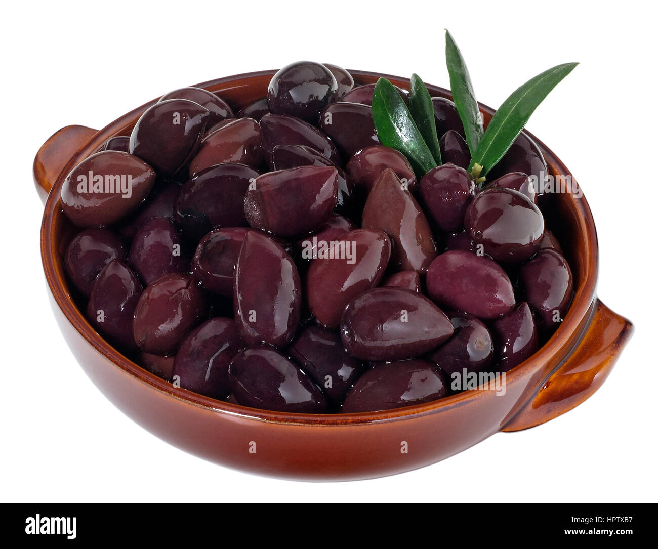 Calamata Olives(+clipping path Stock Photo - Alamy