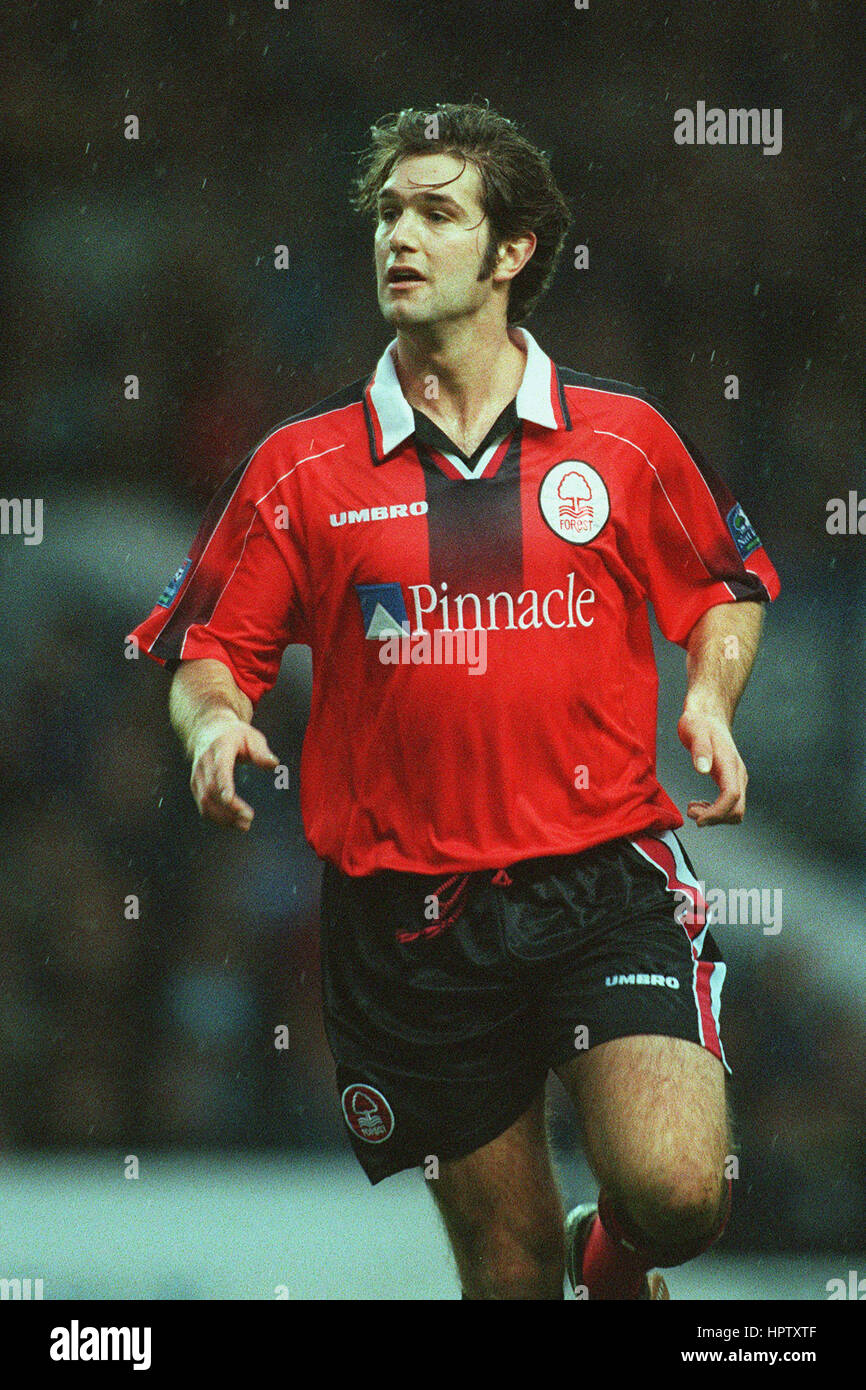 ANDY JOHNSON NOTTINGHAM FOREST FC 02 January 1998 Stock Photo - Alamy