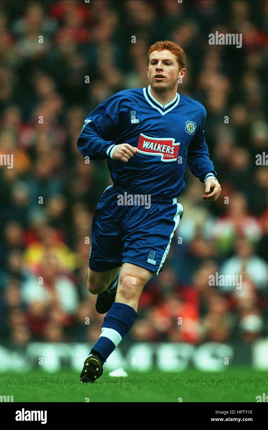 Neil lennon football leicester hi-res stock photography and images - Alamy