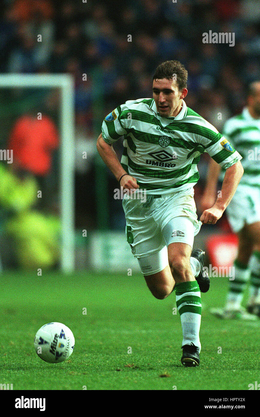 ALAN STUBBS GLASGOW CELTIC FC 07 January 1998 Stock Photo - Alamy
