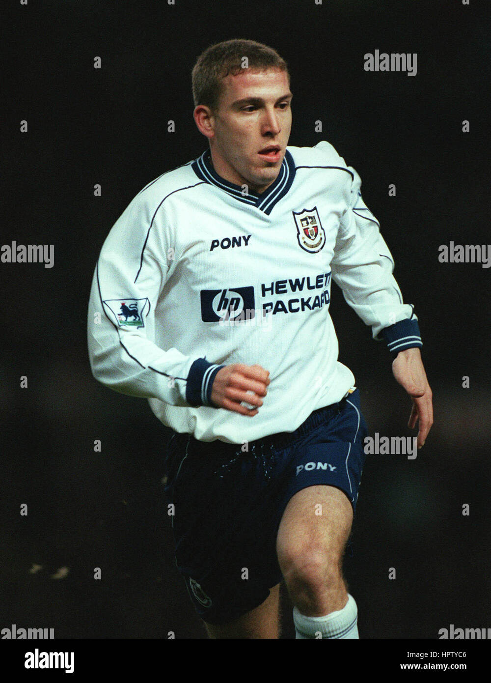 GARY BRADY TOTTENHAM HOTSPUR FC 12 January 1998 Stock Photo - Alamy