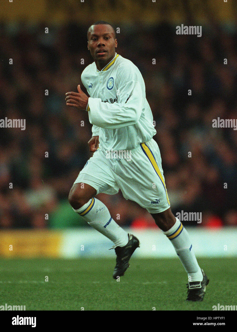 ROD WALLACE LEEDS UNITED FC 13 January 1998 Stock Photo - Alamy
